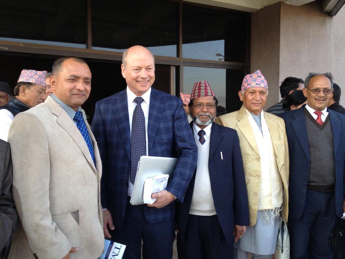 Dr. John Hagelin, renowned Physicist, speaks to Nepal Scientists in ...